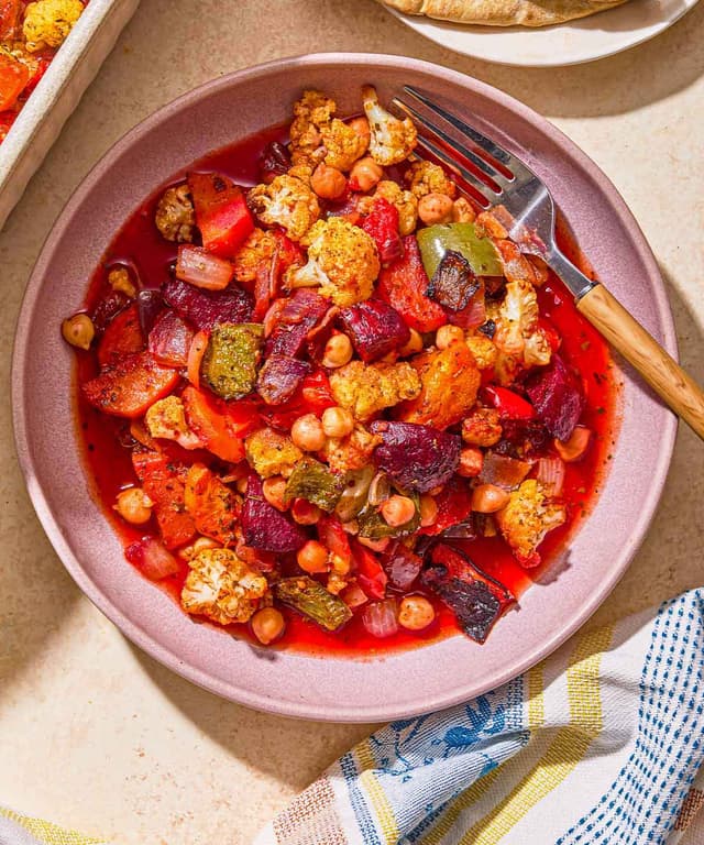 Turkish Vegetable Casserole with Chickpeas | Punchfork
