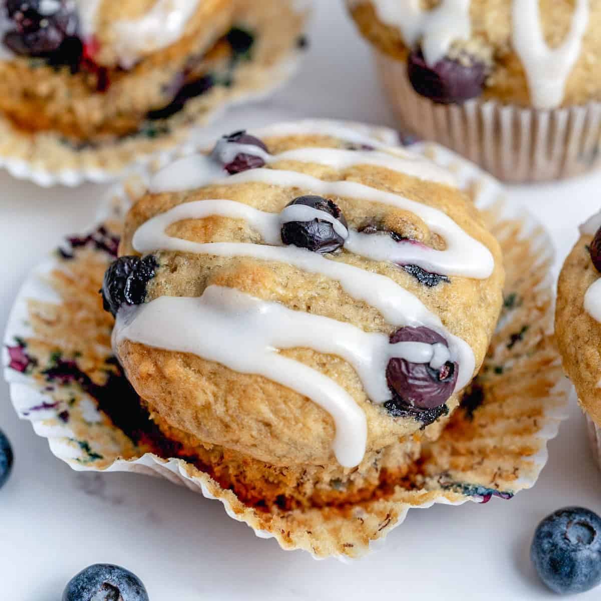 Blueberry Banana Muffins | Punchfork