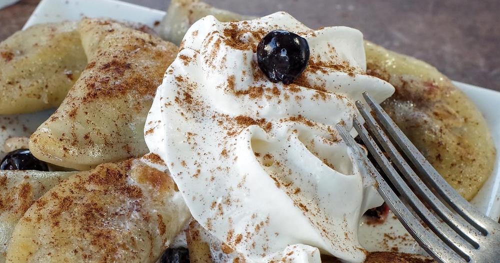 Saskatoon Berry Dessert Perogies | Punchfork
