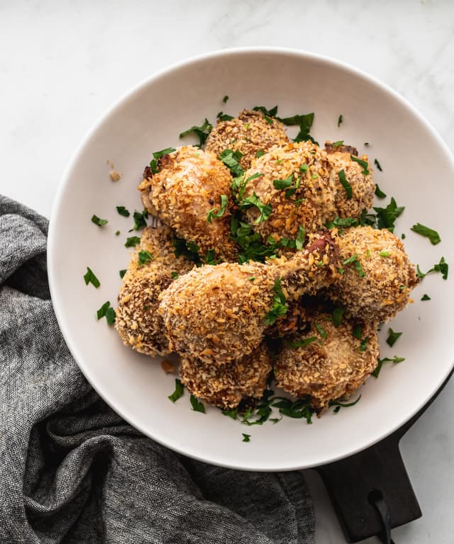Baked Panko Crusted Chicken with Mustard + Yuzu | Punchfork