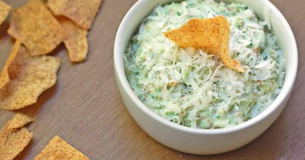 Creamy Garlic Scape Dip | Punchfork