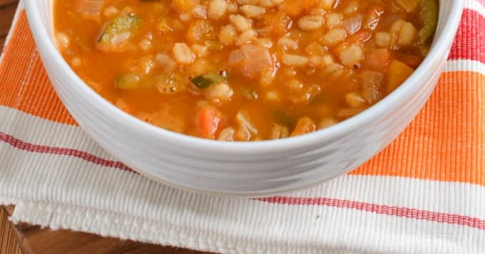 Vegetable and Pearl Barley Soup (Instant Pot, Stove Top) | Punchfork