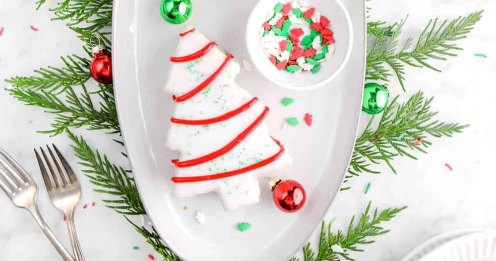 Vanilla Christmas Tree Cakes | Punchfork