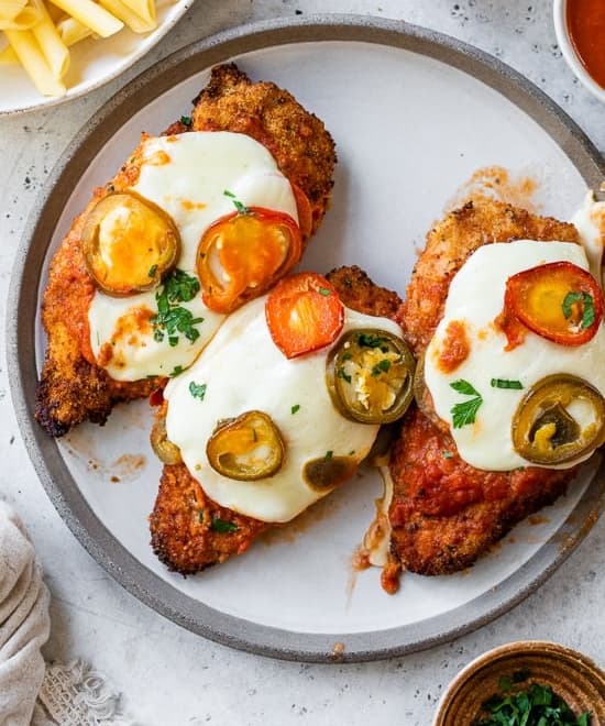 Spicy Vodka Chicken Parmesan | Punchfork