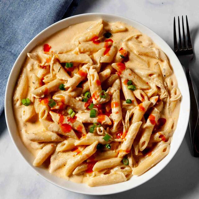 Buffalo Chicken Pasta | Punchfork