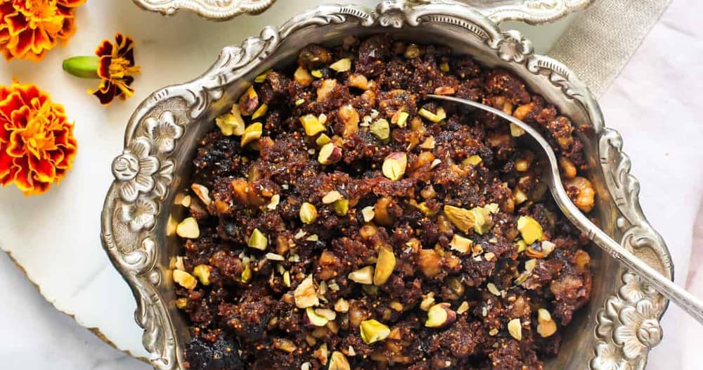Fig Walnut Halwa | Punchfork