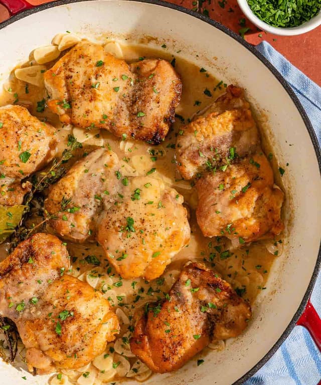 Spanish Garlic Chicken (Pollo Al Ajillo) | Punchfork
