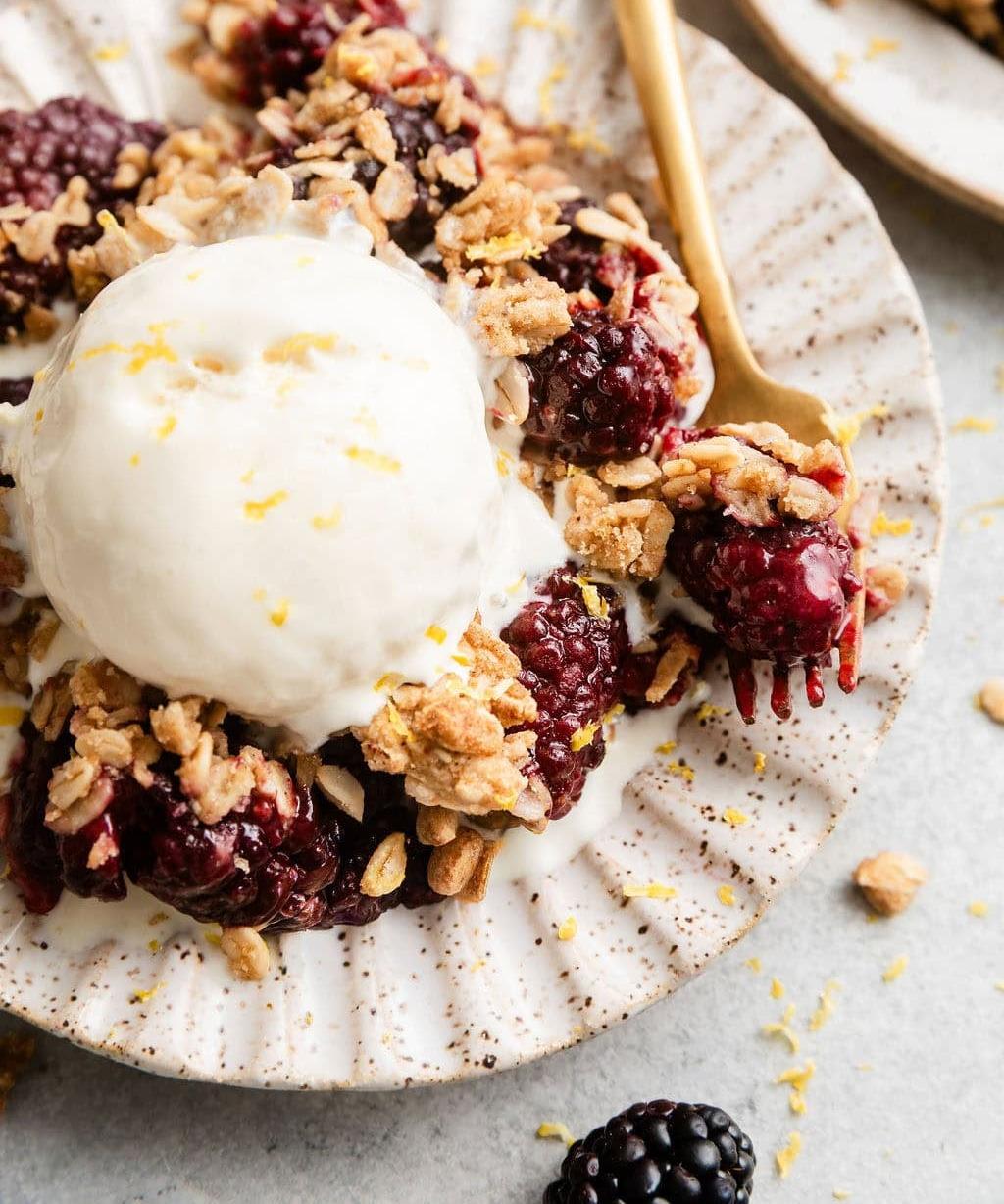 Blackberry Crumble | Punchfork