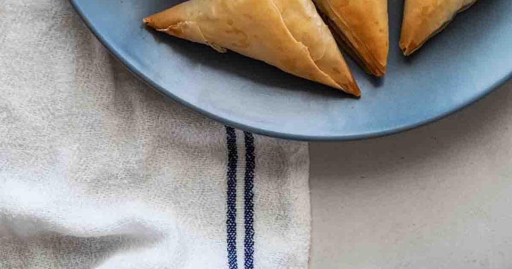 Greek Tiropitakia (Feta Hand Pies) | Punchfork