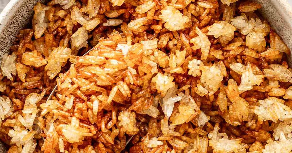 Sheet Pan Crispy Rice | Punchfork