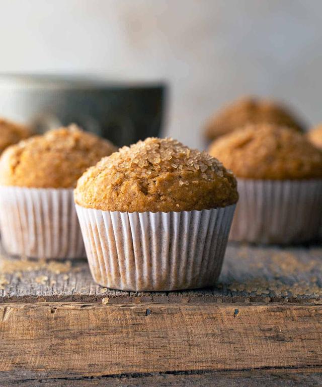 Pumpkin Muffins (Whole Wheat + Vegan) | Punchfork