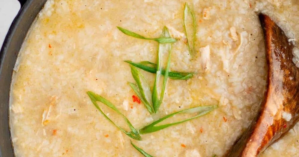 Ginger Chicken & Rice Soup | Punchfork