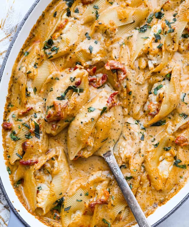 Marry Me Stuffed Shells | Punchfork