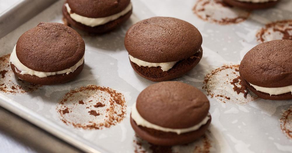 One Girl Cookies' Chocolate Whoopie Pies | Punchfork