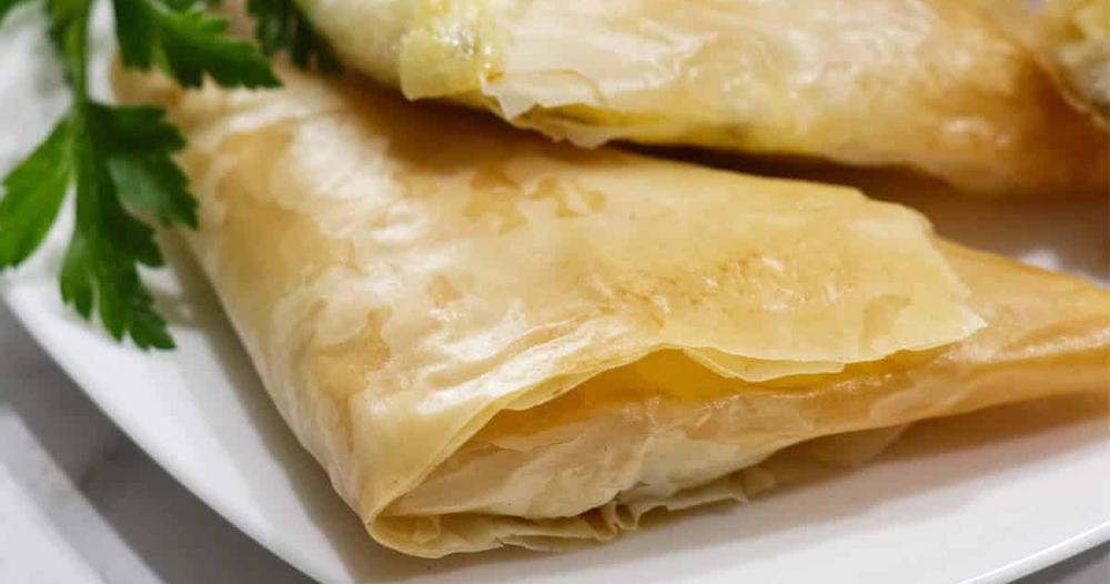 Greek Cheese Triangle Pies (Tiropita) | Punchfork