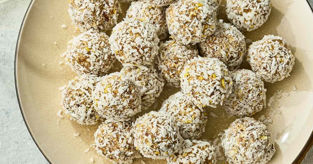 Lemon Drop Energy Balls | Punchfork