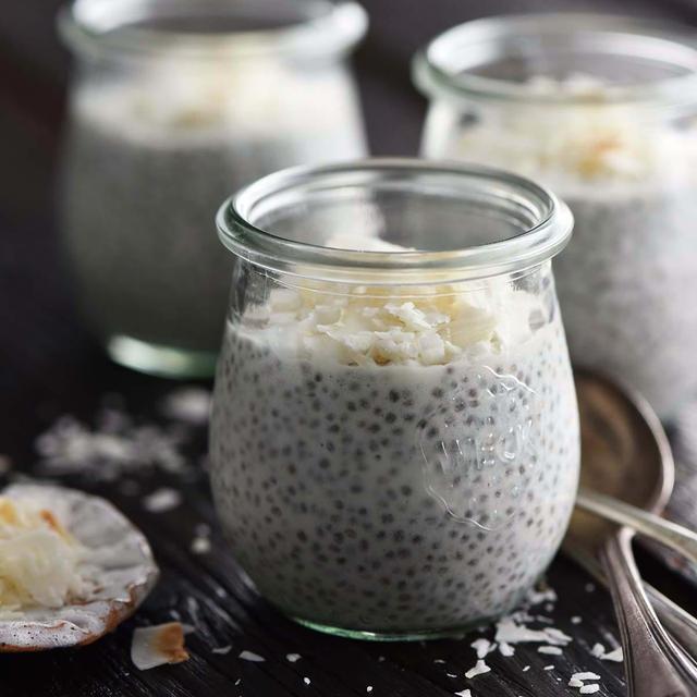 Coconut Milk Chia Pudding | Punchfork