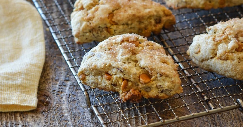 Butterscotch Pecan Scones | Punchfork