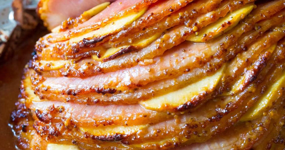 Baked Ham with Apples | Punchfork