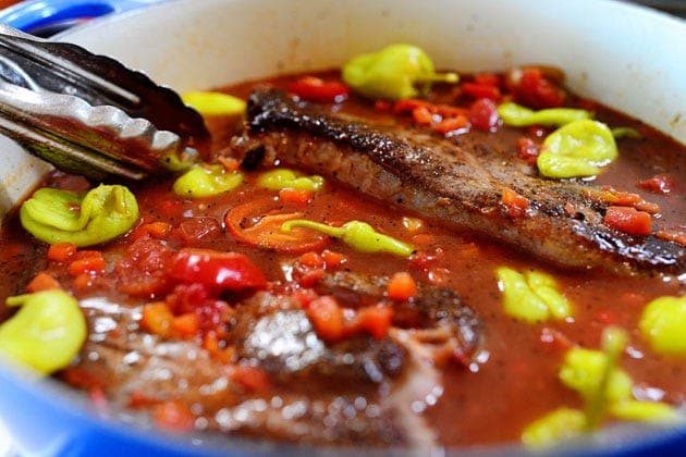 Hot & Spicy Italian Drip Beef | Punchfork