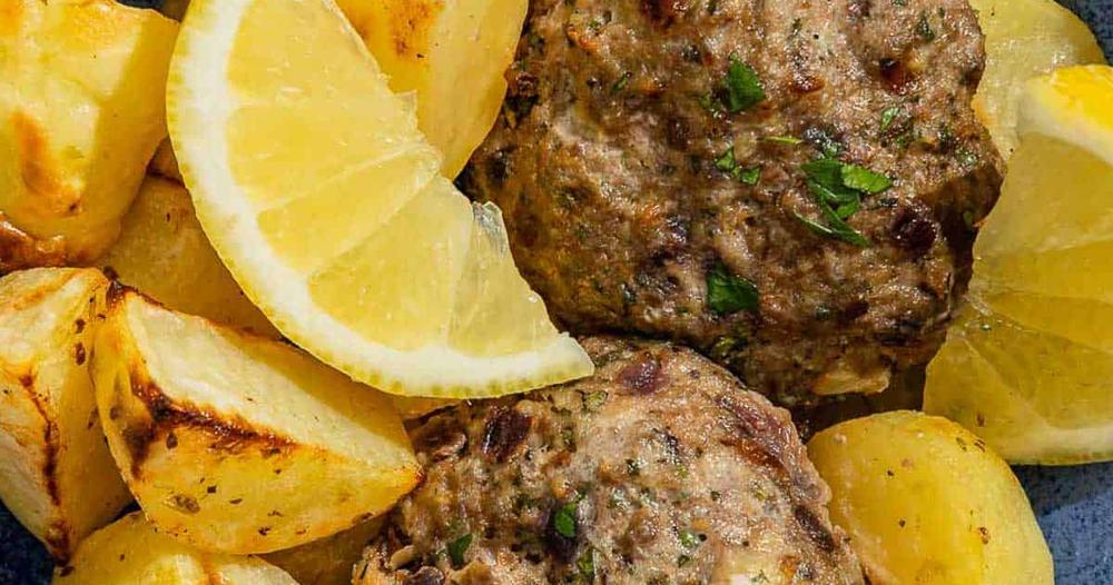 Biftekia (Baked Greek Beef Patties) | Punchfork